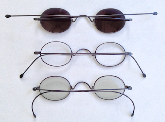 Historic EyeWear Company,1855-95 Blued Steel Oval, Civil War,Victorian ...